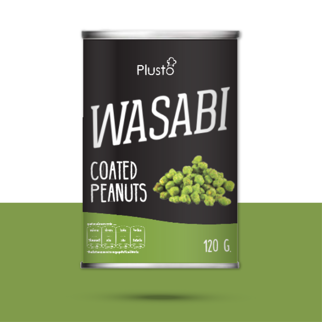 Wasabi Coated Peanuts 120g | TTHAI